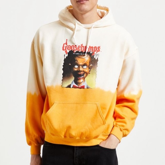 Urban Outfitters | Shirts | Nwt Uo Goosebumps Dummy Dipdye Hoodie ...